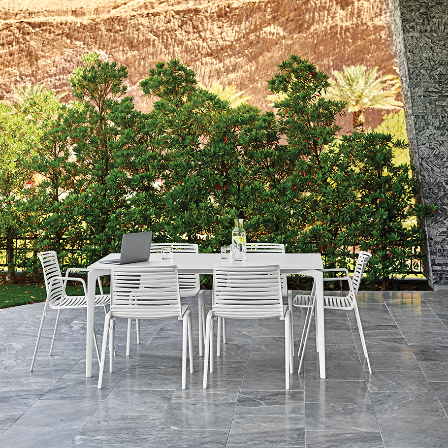 ALLSIZE DINING TABLE RECTANGLE 161 - JANUS et Cie