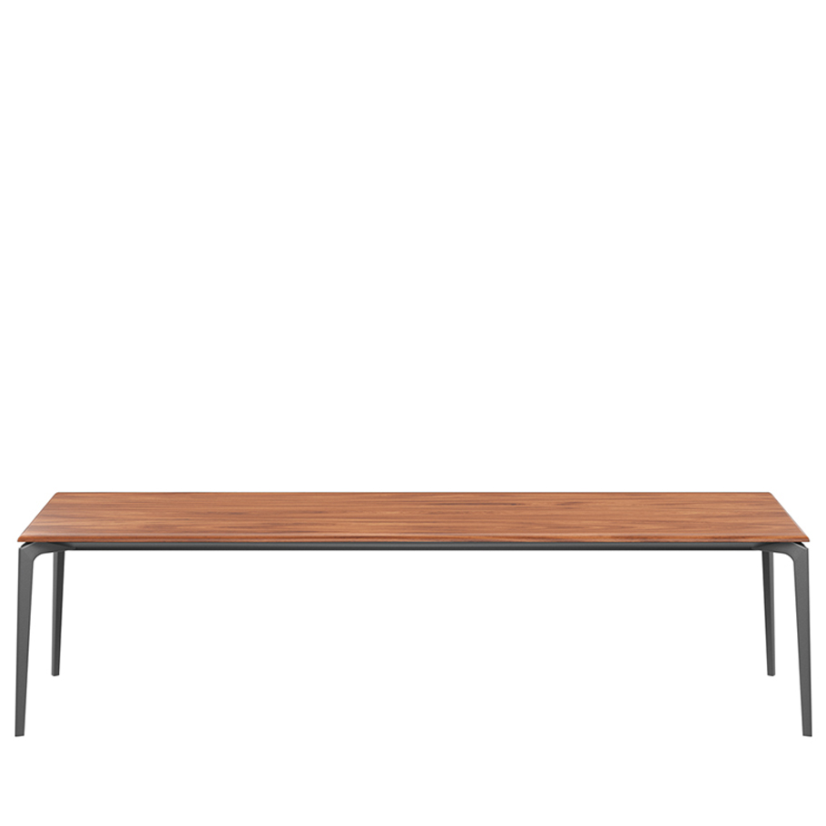 ALLSIZE IROKO TOP DINING TABLE RECTANGLE 301 - JANUS et Cie