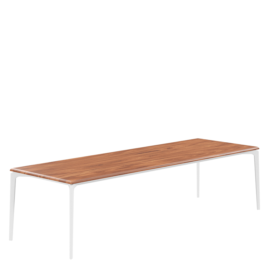 ALLSIZE IROKO TOP DINING TABLE RECTANGLE 301 - JANUS et Cie