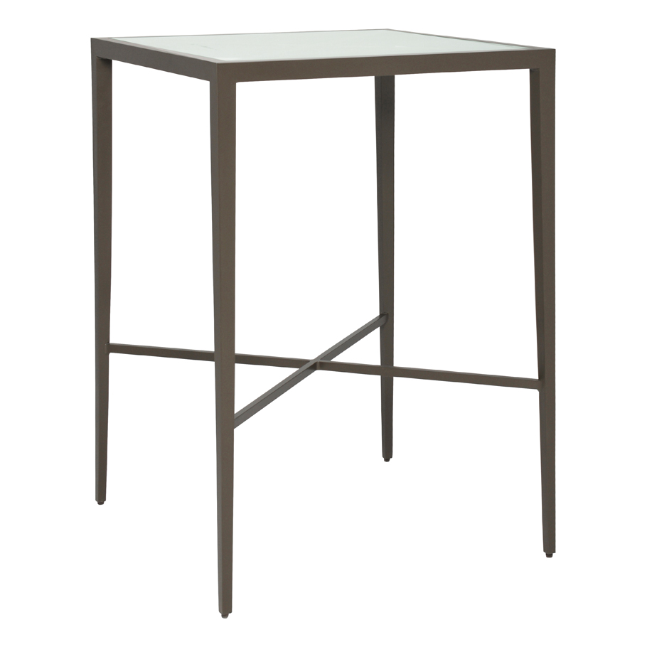 AZIMUTH CROSS BAR TABLE SQUARE 76 - JANUS et Cie