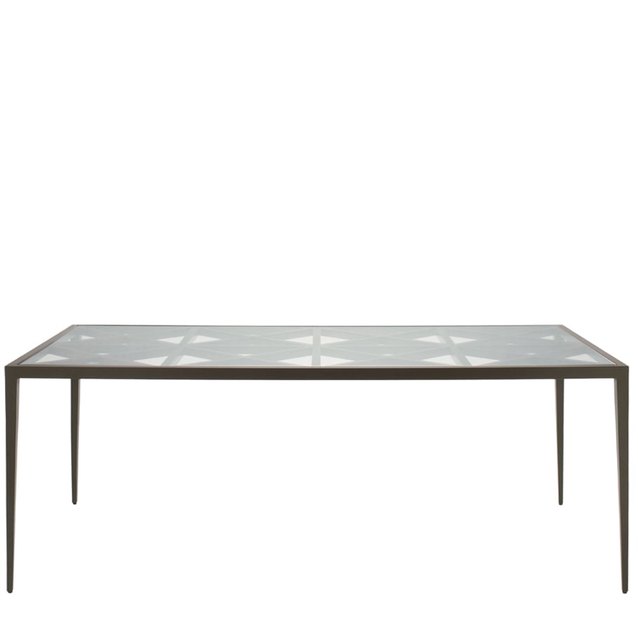AZIMUTH CROSS DINING TABLE RECTANGLE 203 - JANUS et Cie
