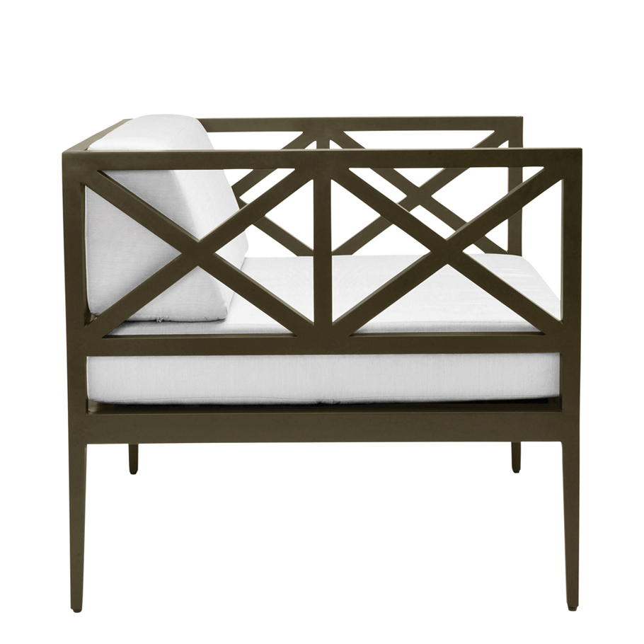 AZIMUTH CROSS LOUNGE CHAIR - JANUS et Cie