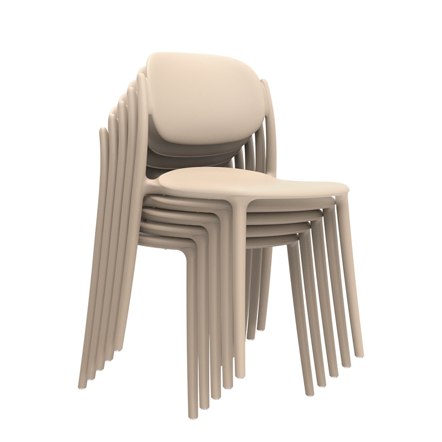 BOY STACKABLE SIDE CHAIR - JANUS et Cie