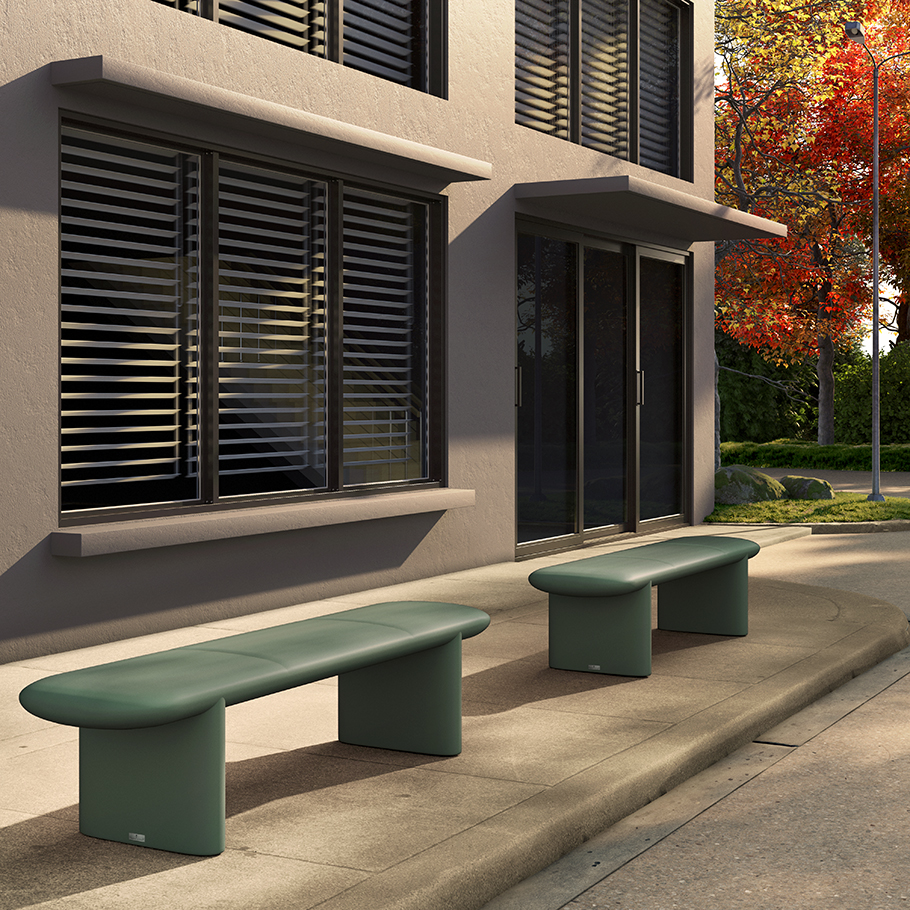 CHILL BACKLESS BENCH 180 - JANUS et Cie