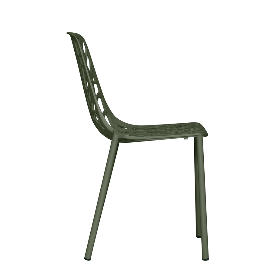 FOREST STACKABLE SIDE CHAIR - JANUS et Cie
