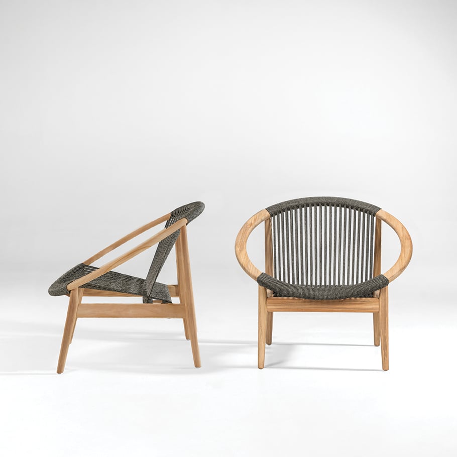 FRIDA LOUNGE CHAIR - JANUS et Cie