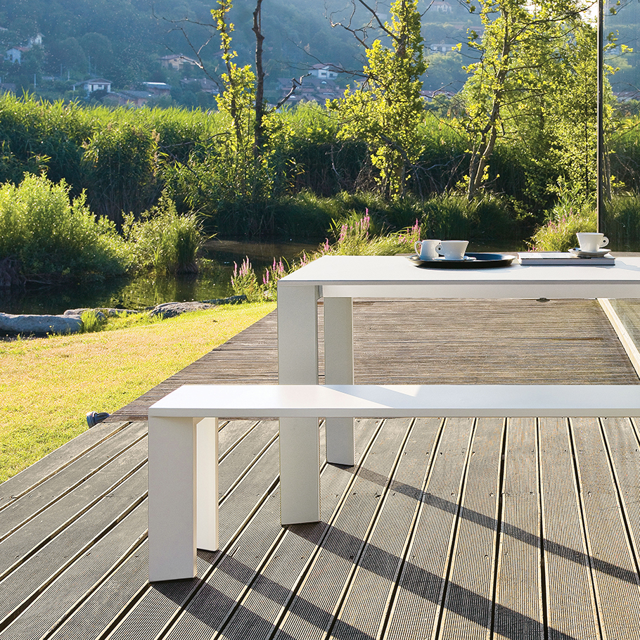 GRANDE ARCHE BACKLESS BENCH 180 - JANUS et Cie