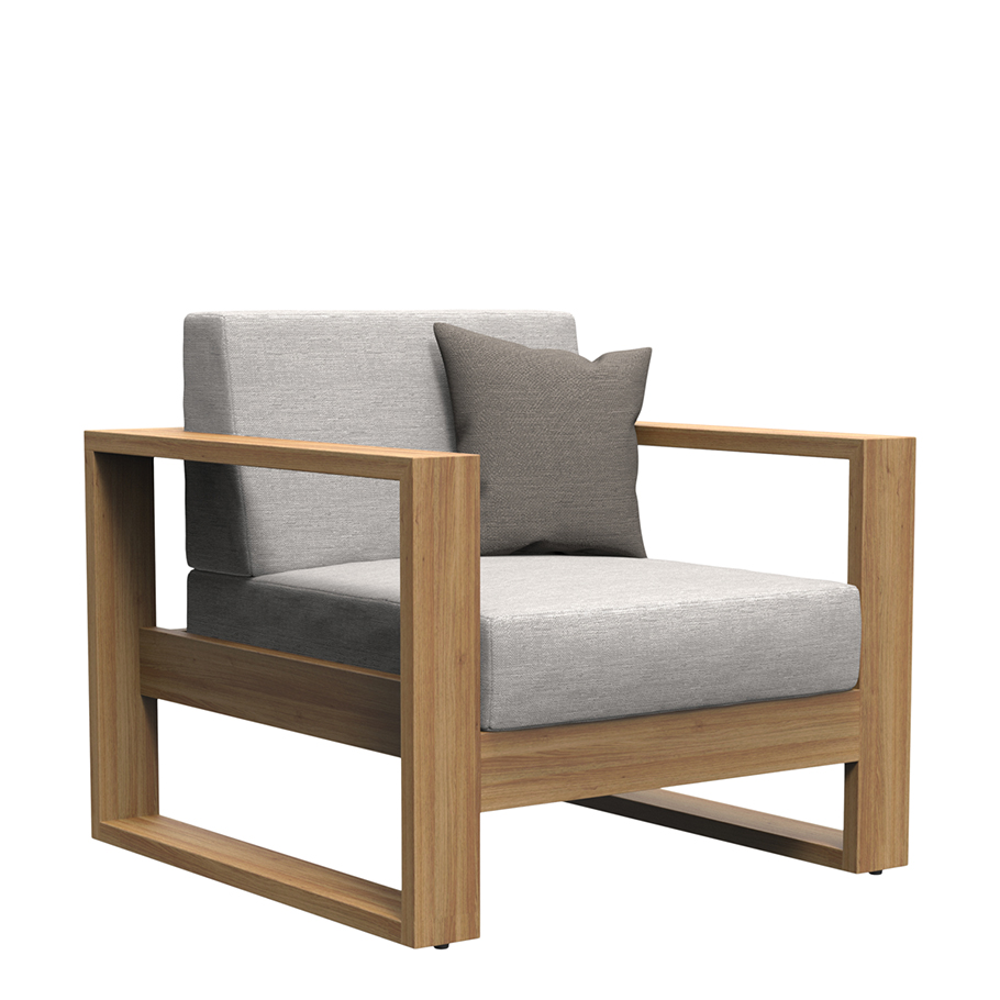 MATISSE TEAK CLUB CHAIR - JANUS et Cie