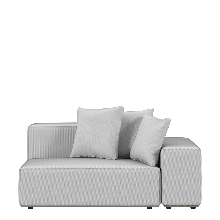 MATTONE MODULE 2 SEAT LEFT - JANUS et Cie