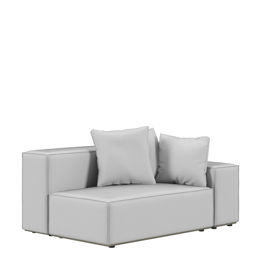 MATTONE MODULE 2 SEAT LEFT - JANUS et Cie