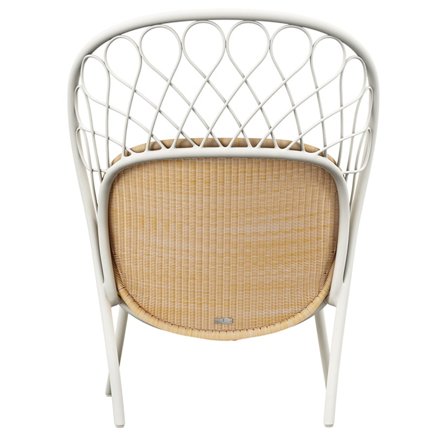PLUME HIGH BACK LOUNGE CHAIR - JANUS et Cie