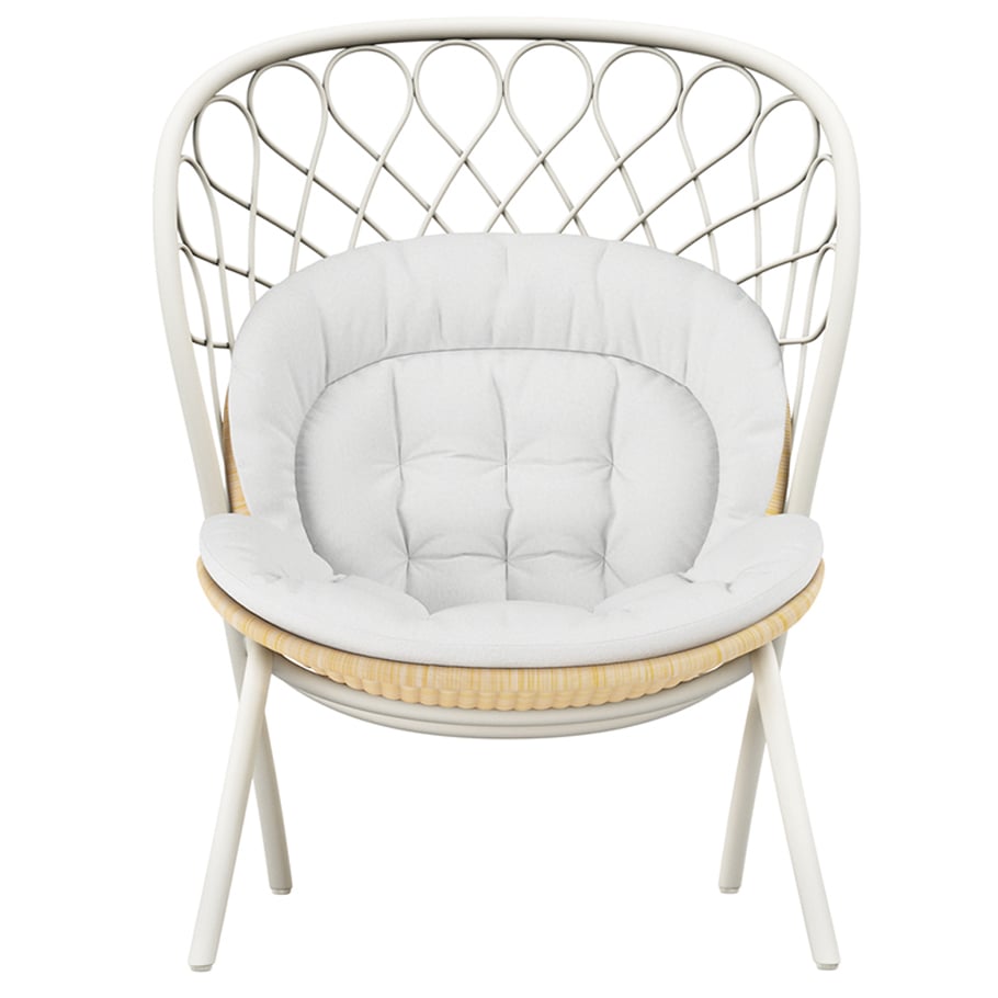 PLUME HIGH BACK LOUNGE CHAIR - JANUS et Cie