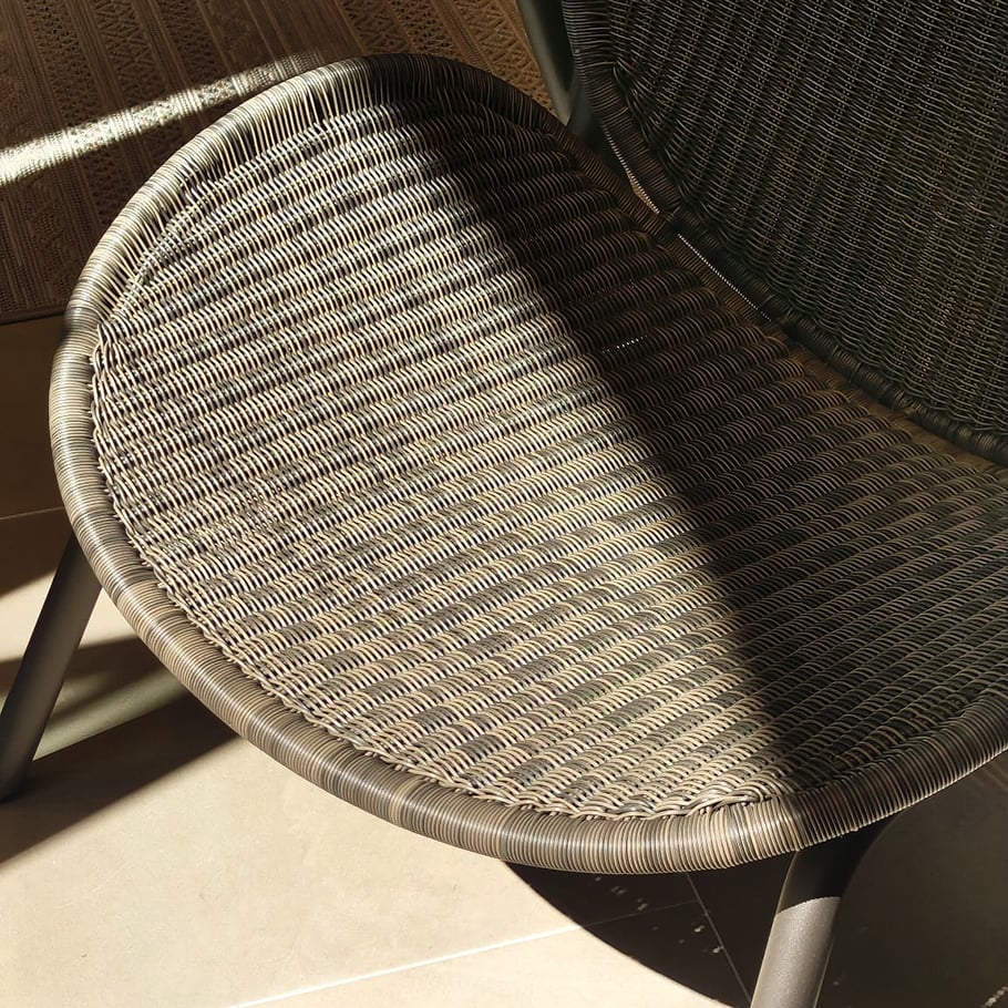 PLUME HIGH BACK LOUNGE CHAIR - JANUS et Cie