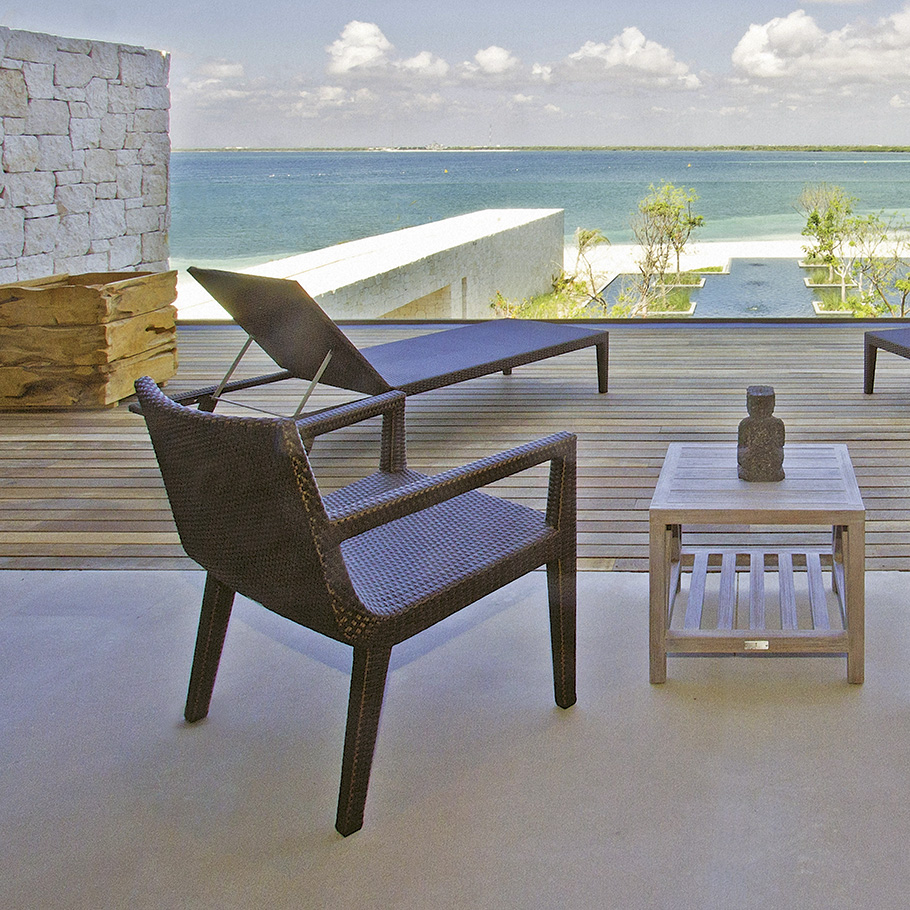 ARBOR SIDE TABLE SQUARE 51 - JANUS et Cie