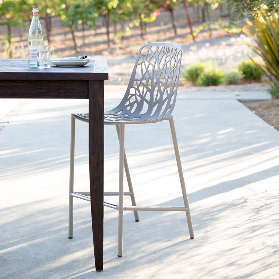 FOREST HIGH BACK COUNTER STOOL - JANUS et Cie