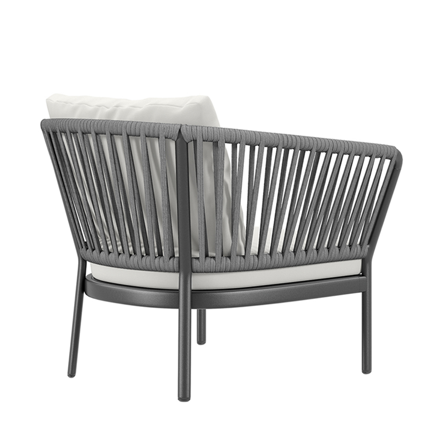 RIA OPEN WEAVE LOUNGE CHAIR - JANUS et Cie