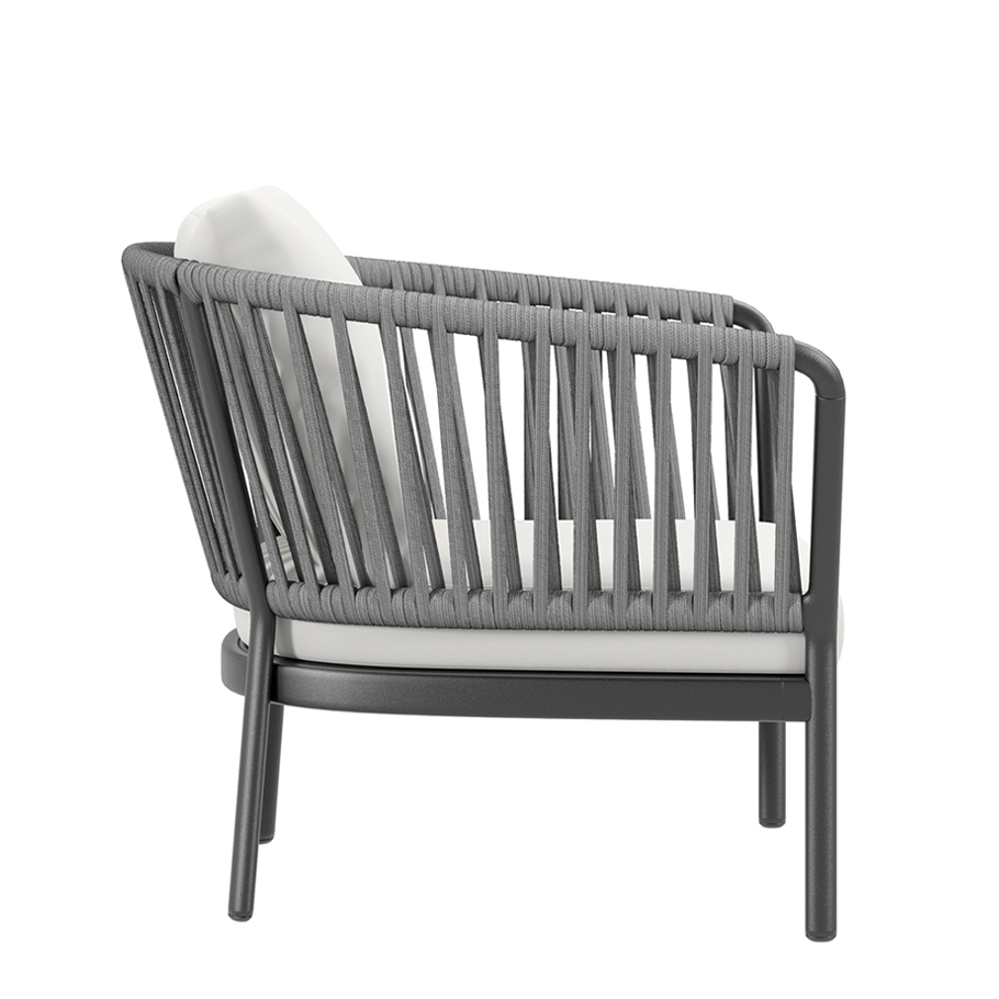 RIA OPEN WEAVE LOUNGE CHAIR - JANUS et Cie