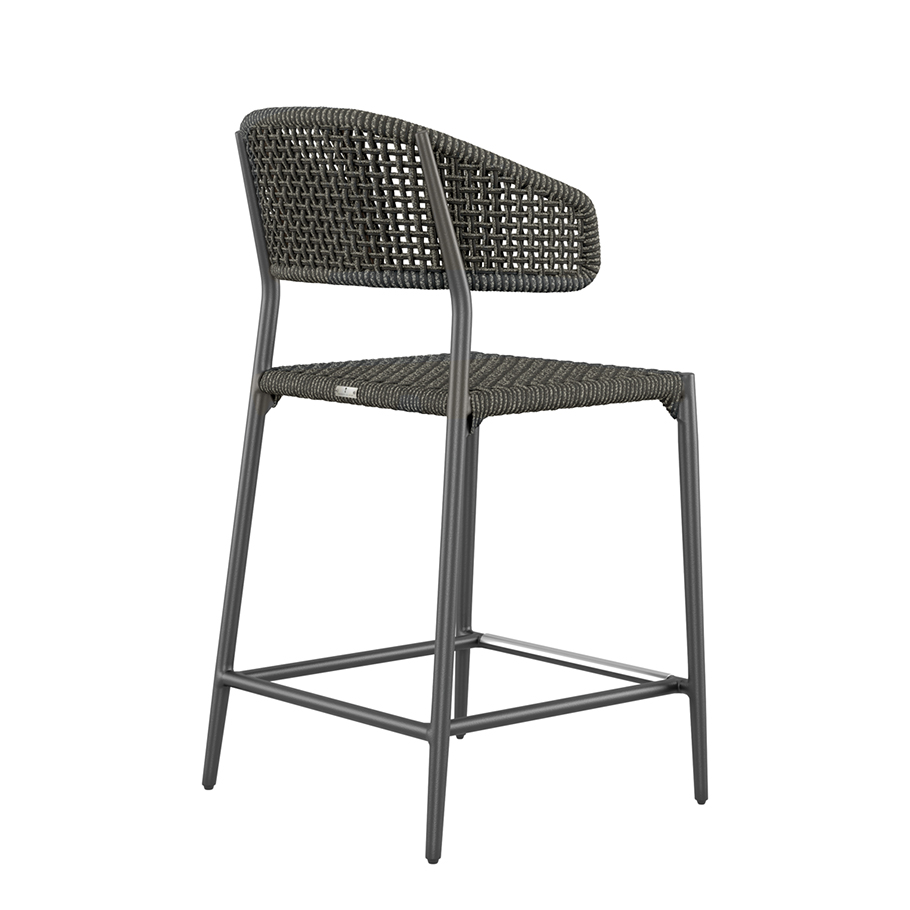 RONDO COUNTER STOOL WITH ARMS - JANUS et Cie