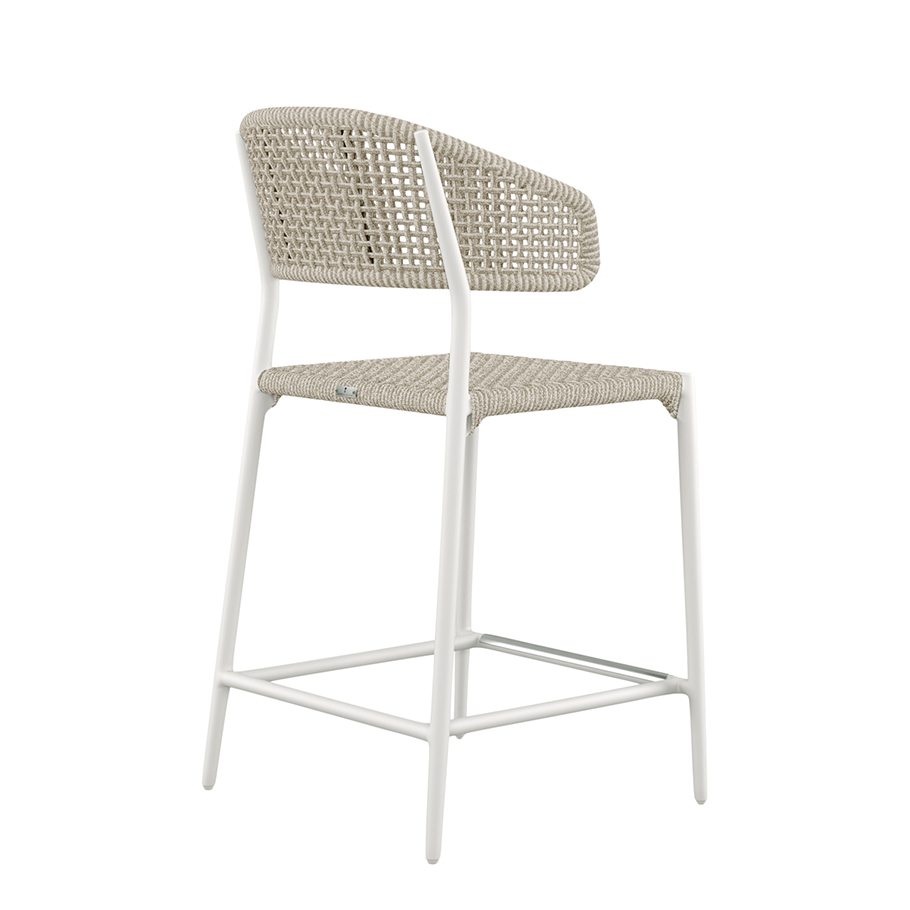 RONDO COUNTER STOOL WITH ARMS - JANUS et Cie
