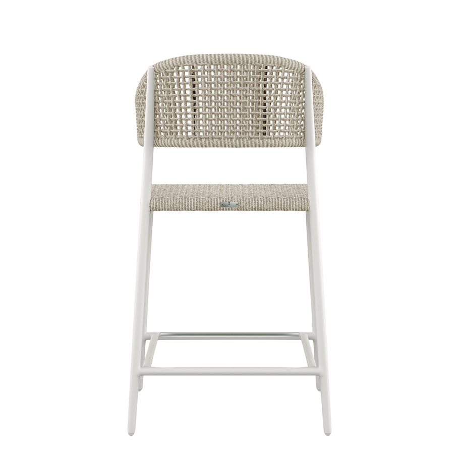 RONDO COUNTER STOOL WITH ARMS - JANUS et Cie