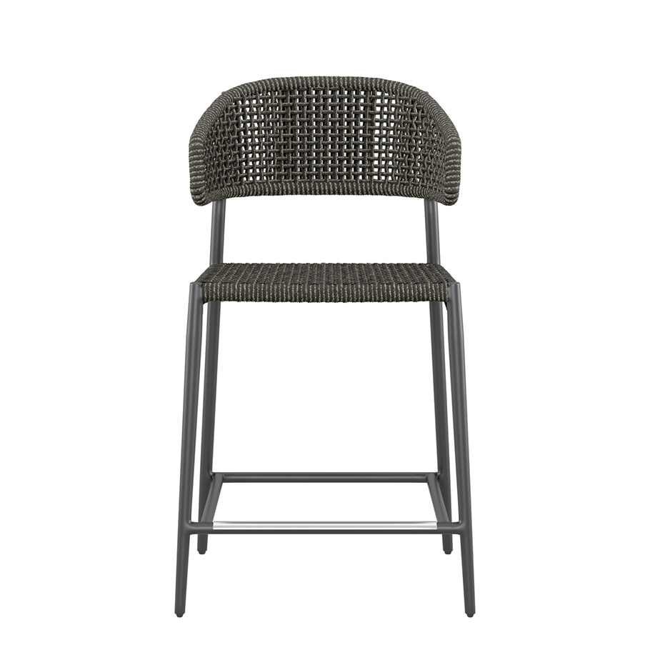 RONDO COUNTER STOOL WITH ARMS - JANUS et Cie