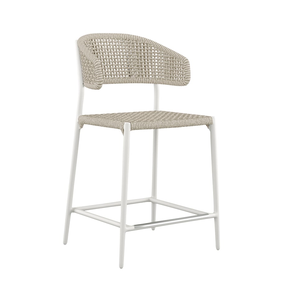 RONDO COUNTER STOOL WITH ARMS - JANUS et Cie