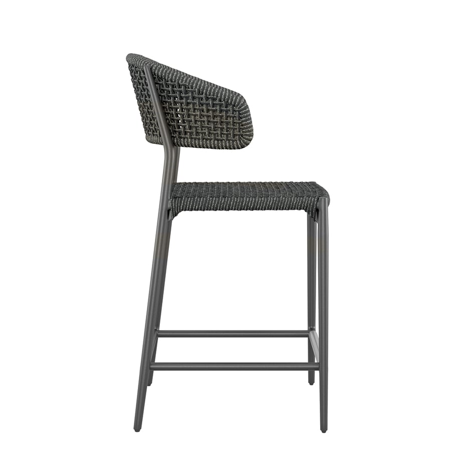 RONDO COUNTER STOOL WITH ARMS - JANUS et Cie