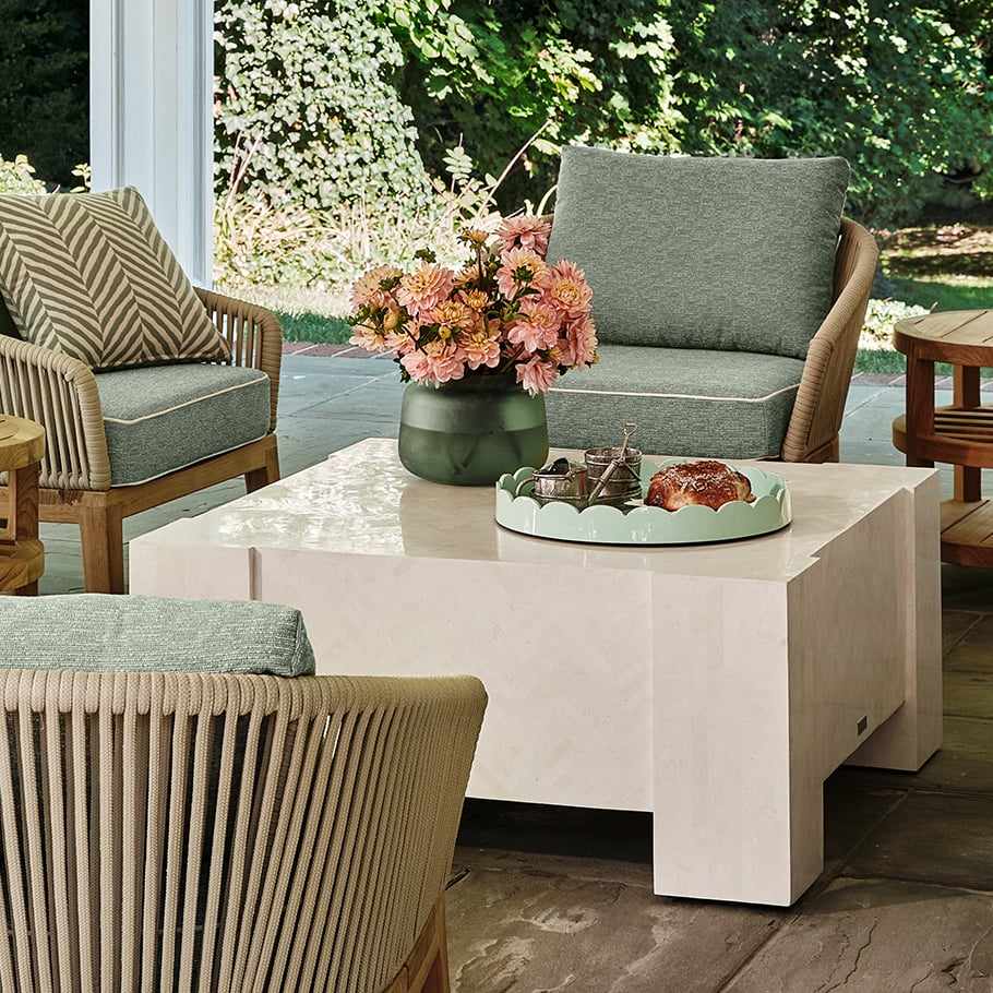 SANDIRA COCKTAIL TABLE SQUARE 92 - JANUS et Cie