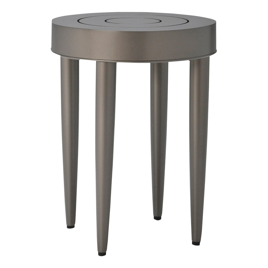 SASH LINEAR SIDE TABLE ROUND 38 - JANUS et Cie