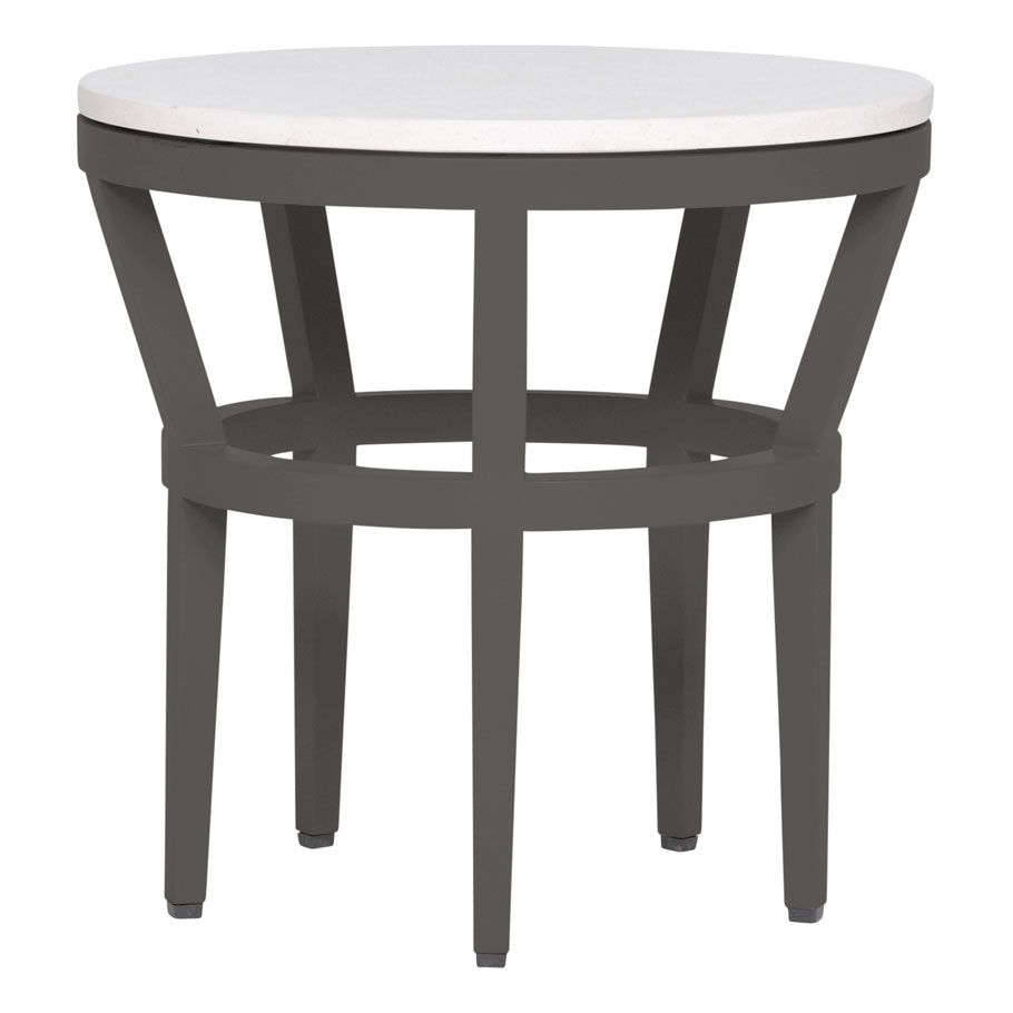 SLANT SIDE TABLE ROUND 51 - JANUS et Cie